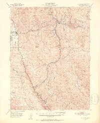 Old Historical Maps of Laytonville, CA | Pastmaps