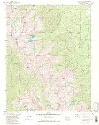 Hi-Res Interactive Map of Electric Peak, Custer County, CO in 1980 ...