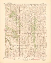 1945 Map of Elizabeth, CO — High-Res | Pastmaps