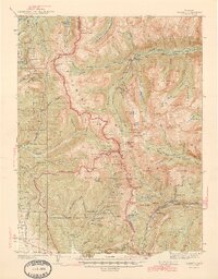 1945 Map of Garfield, CO — High-Res | Pastmaps