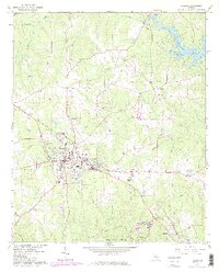 1964 Map of Jackson, GA — High-Res | Pastmaps