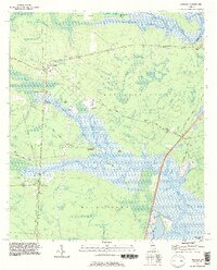 Hi-Res Interactive Map of Waverly, GA in 1993 | Pastmaps