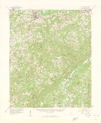 1958 Map of Villa Rica, GA — High-Res | Pastmaps