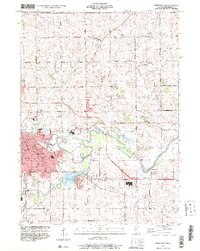 1999 Map of Freeport East, Stephenson County, IL — High-Res | Pastmaps
