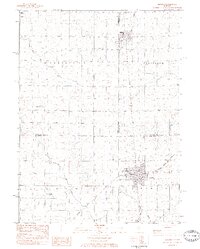 1983 Map of Minonk, IL — High-Res | Pastmaps