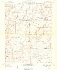 1949 Map of St. Jacob, IL — High-Res | Pastmaps