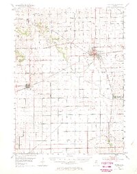 Old Historical Maps of Rochelle, IL | Pastmaps
