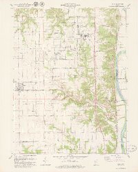 1978 Map of Dana, IN — High-Res | Pastmaps