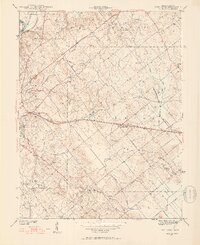 1942 Map of Fritchton, Knox County, IN — High-Res | Pastmaps