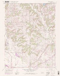 1950 Map of Midland, Leavenworth County, KS — High-Res, 1978 Print #2 ...
