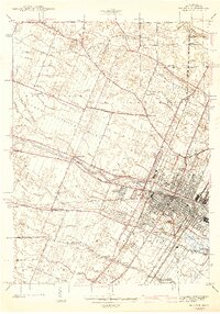 1942 Map of Monroe, MI — High-Res | Pastmaps