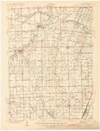 Map of Dundee, MI in 1941 | Pastmaps