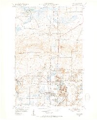 Old Historical Maps of Mountain Iron, MN | Pastmaps
