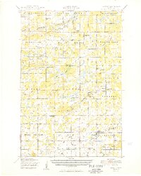 1950 Map of Lastrup, MN — High-Res | Pastmaps