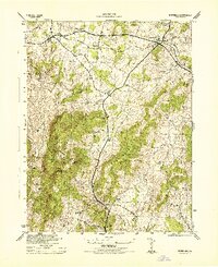 Hi-Res Interactive Map of Marshall, VA in 1944 | Pastmaps