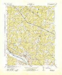 1940s Maps of The Forest, Goochland County | Pastmaps
