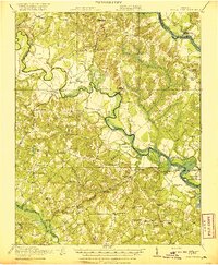 1920 Map of King William, VA — High-Res | Pastmaps