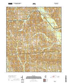 USGS 1:24,000: Mize, Mississippi - $14.00 : Charts and Maps, ONC and ...